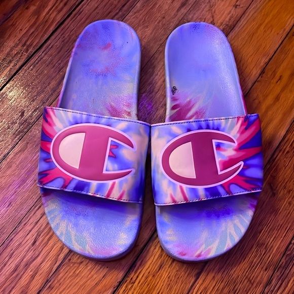 Champion | Shoes | Champion Tiedye Slides | Poshmark